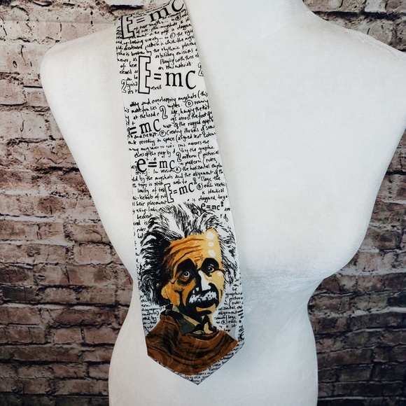 Accessories | Albert Einstein Tie By Fratello | Poshmark